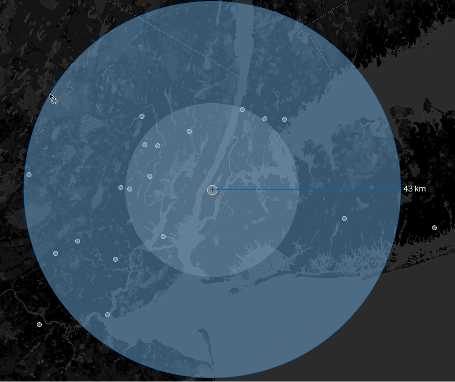 Highlight and zoom to a point on a map but do not filter – Tableau ...