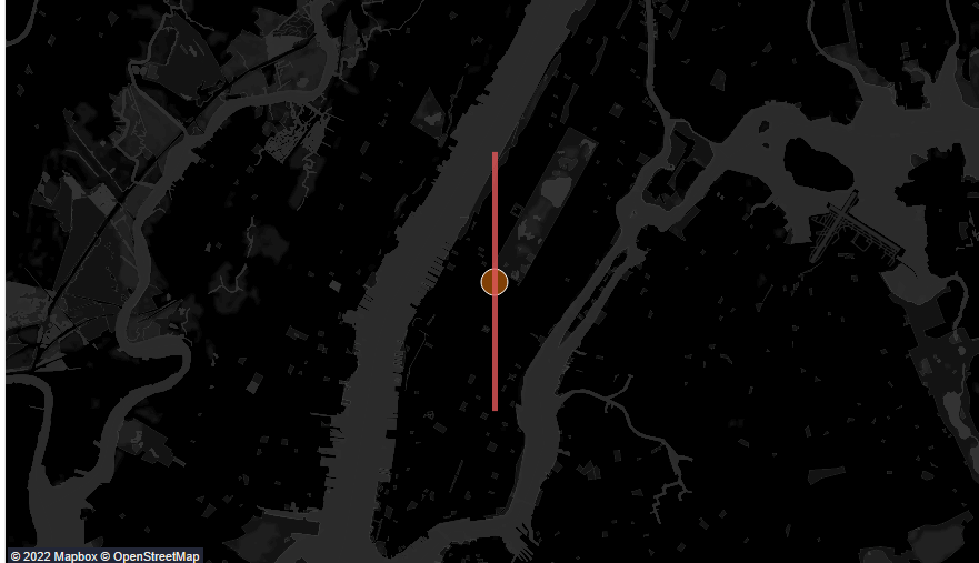 Highlight and zoom to a point on a map but do not filter – Tableau ...