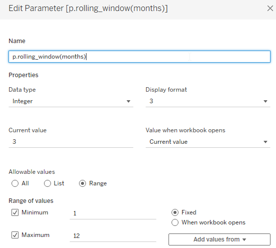 How to do a count distinct over a rolling window – Tableau Adventurer