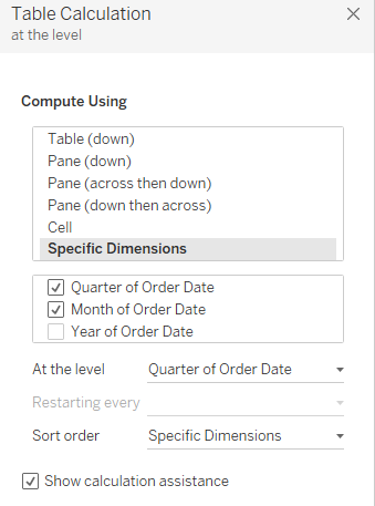 Mastering Table Calculations Pt. 1: From Basics to Advanced Settings ...