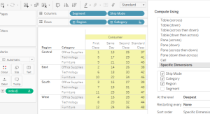 Mastering Table Calculations Pt. 1: From Basics to Advanced Settings – Tableau Adventurer