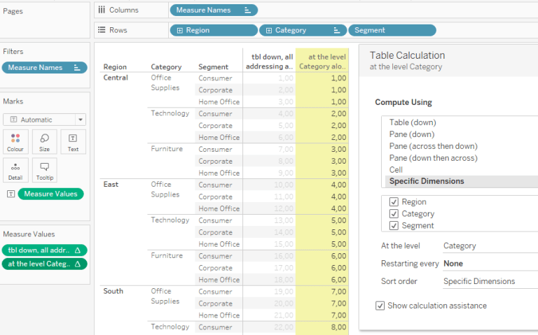 Mastering Table Calculations Pt. 1: From Basics to Advanced Settings ...